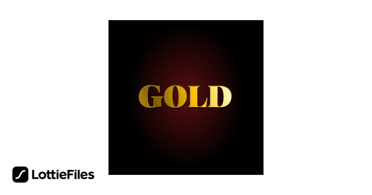 Free Gold effect Animation by Jacques | LottieFiles