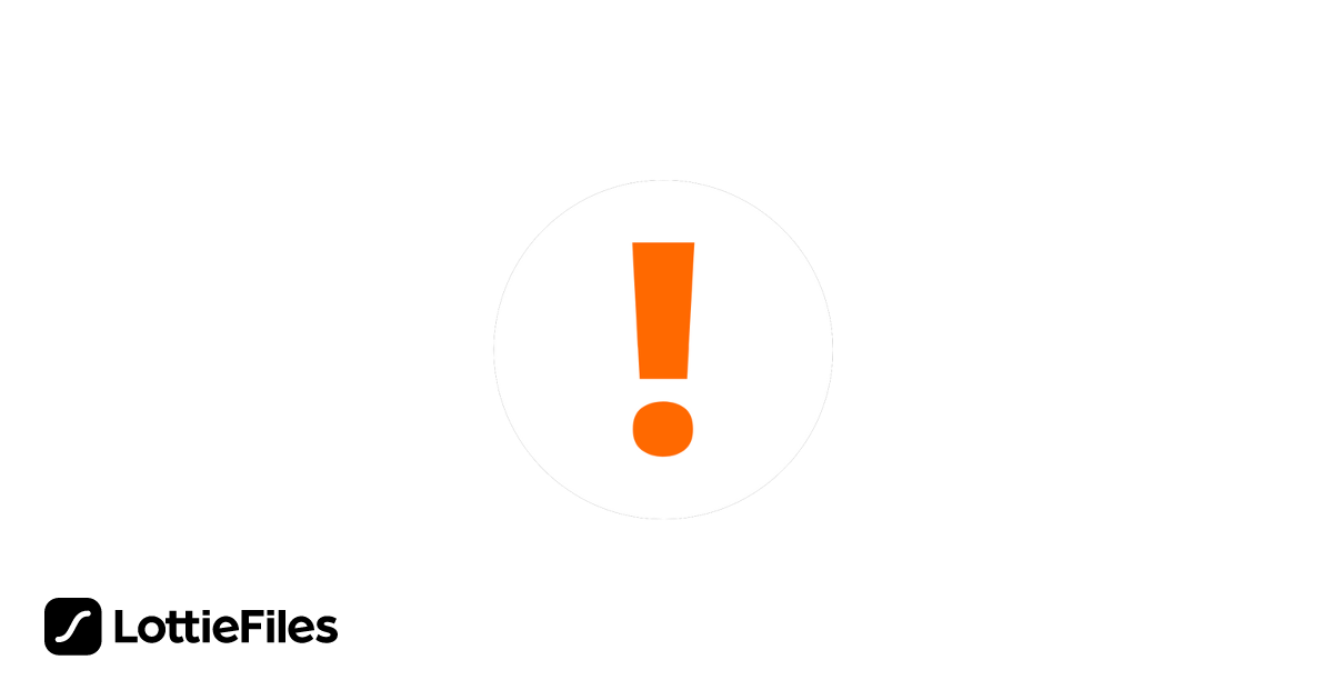 Free Attention Animation by Ronnie | LottieFiles