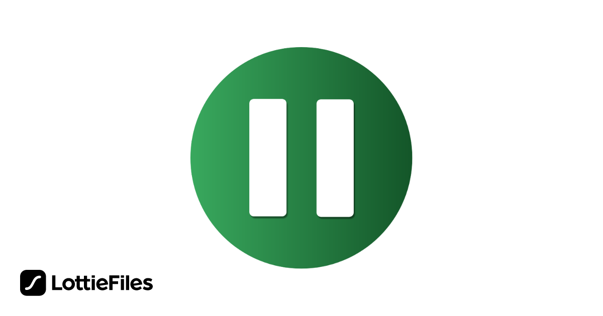 Free Pause button animation Animation by Yogesh Neware | LottieFiles