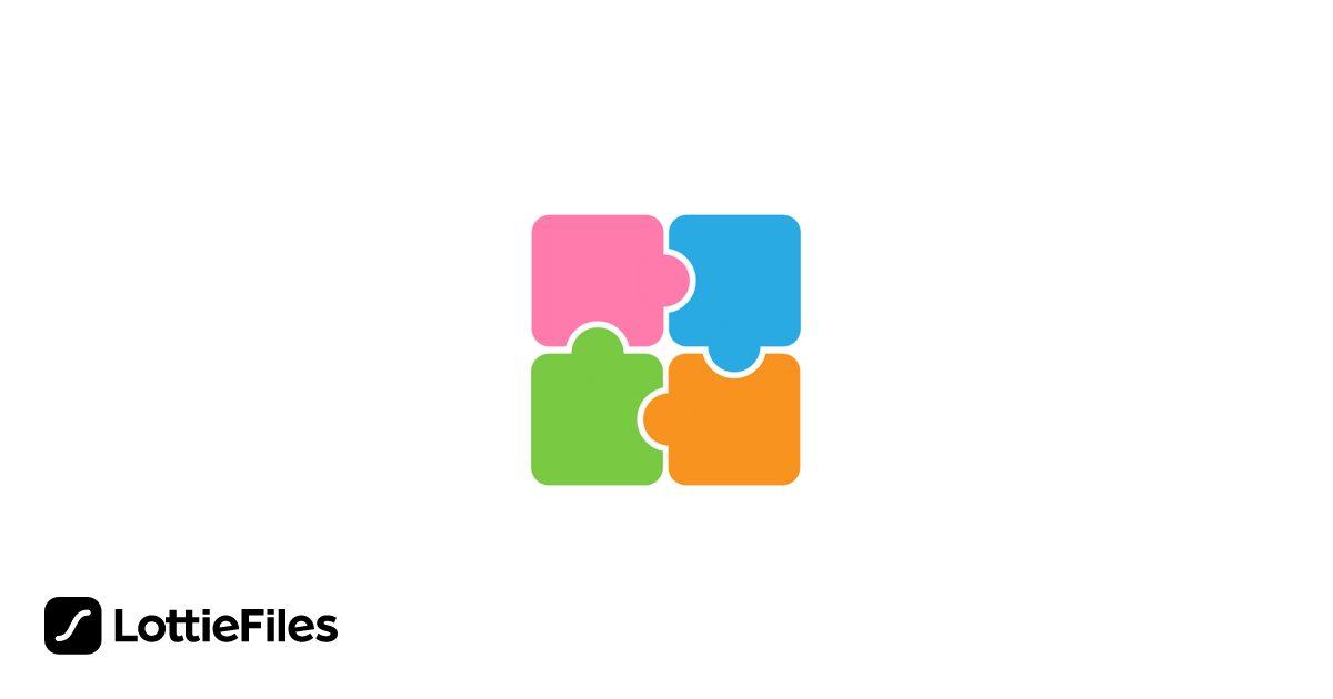 Free Puzzle Loading animation Animation by Mahadi | LottieFiles