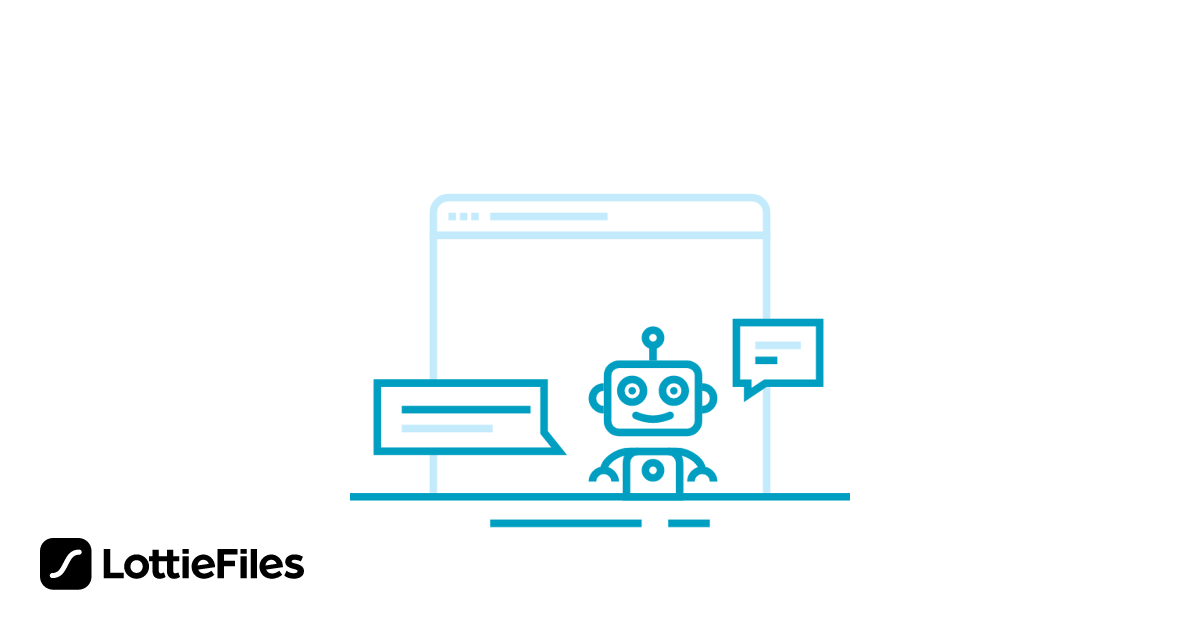 Free Robot messages notification Animation by Ruslan Bokach | LottieFiles