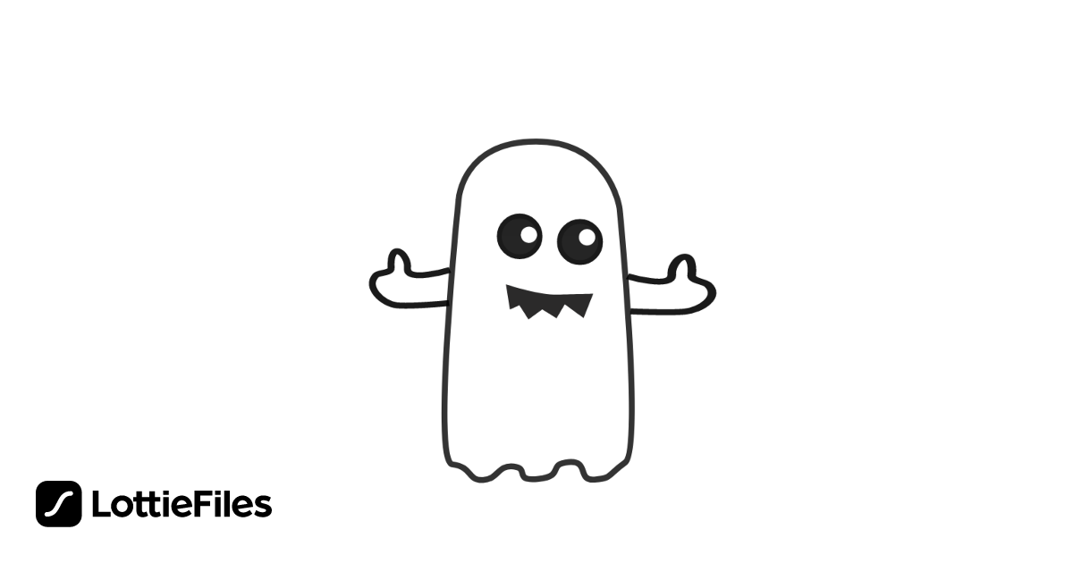 Free Flying Ghost Animation by Muhammad Edi Sutanto | LottieFiles