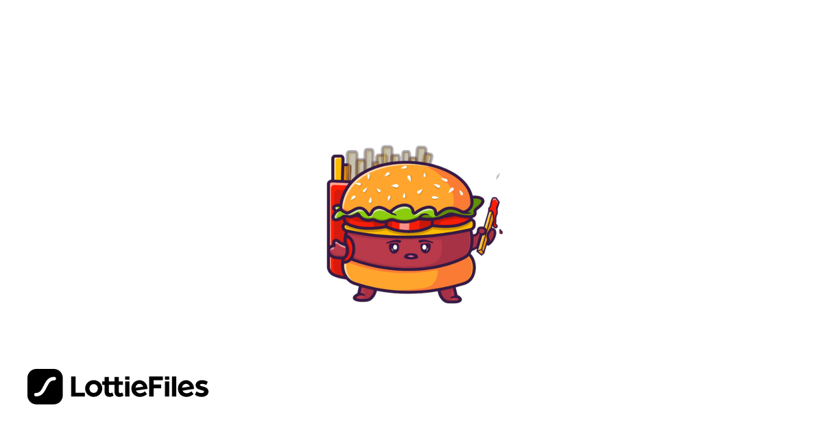 Free Burger Animation by Listi | LottieFiles