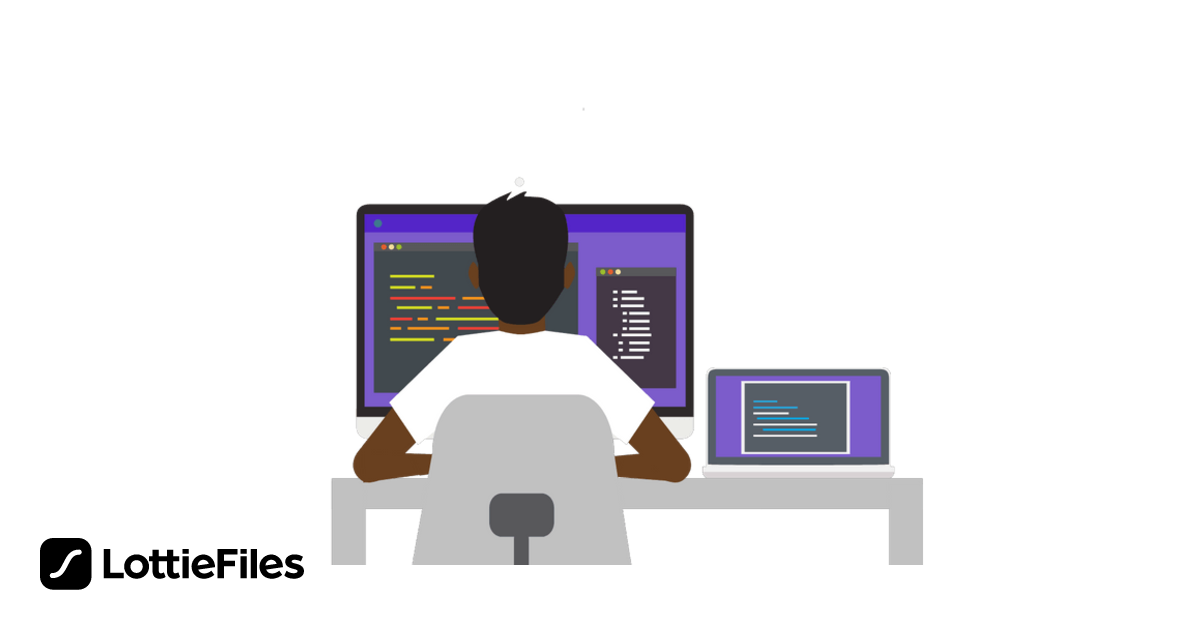 Free deVELOPER WIHOUT BACKGROUND Animation by Sairan | LottieFiles