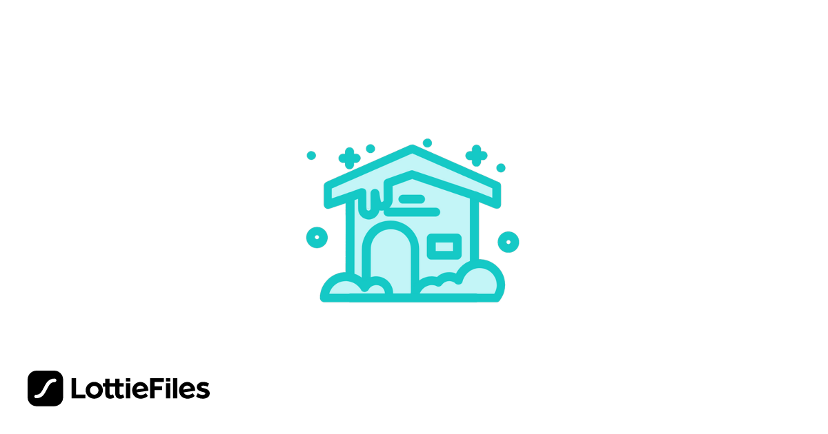 Free Snow House Animation by Priyanshu | LottieFiles
