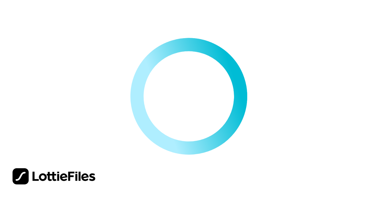 Free loading circle + gradient Animation by Ahmed Nafea | LottieFiles