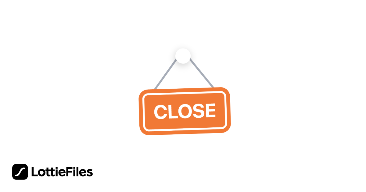 Free Close Animation by Changhyun Lee | LottieFiles