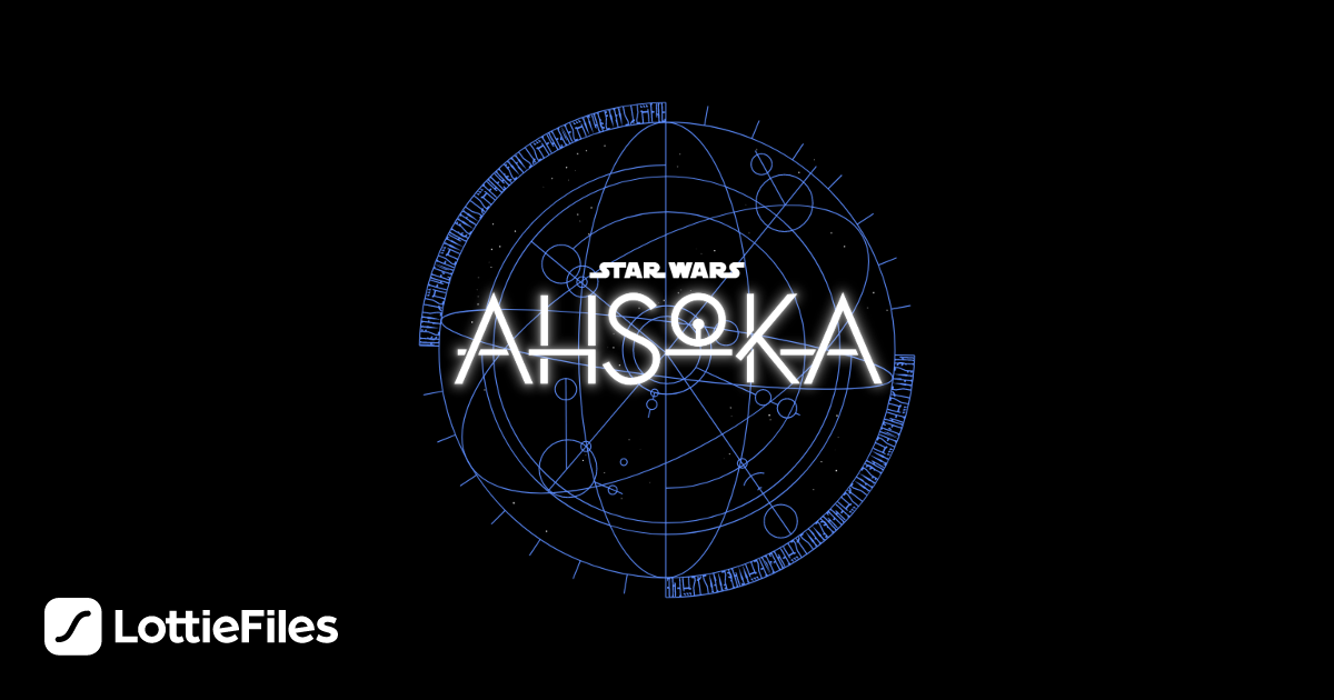 Free Ahsoka TV Title Animation by Brian | LottieFiles