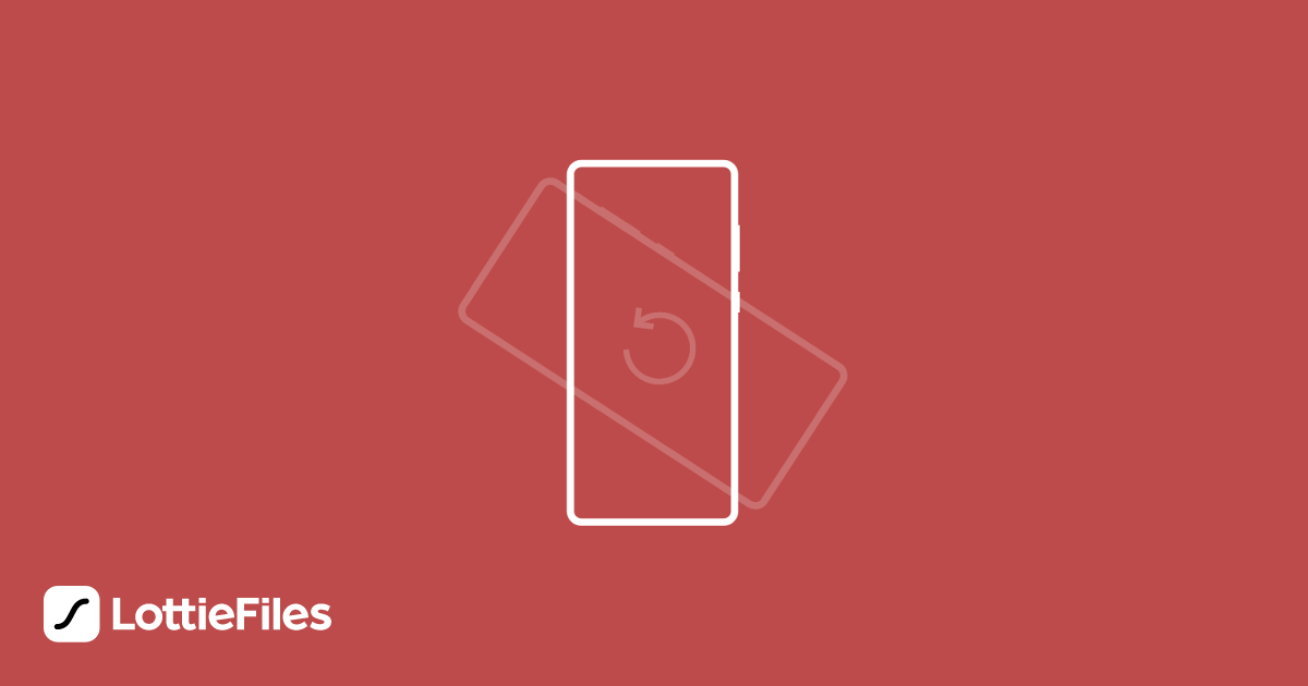 Free Screen Rotate Left Animation by Денис Близнюк | LottieFiles