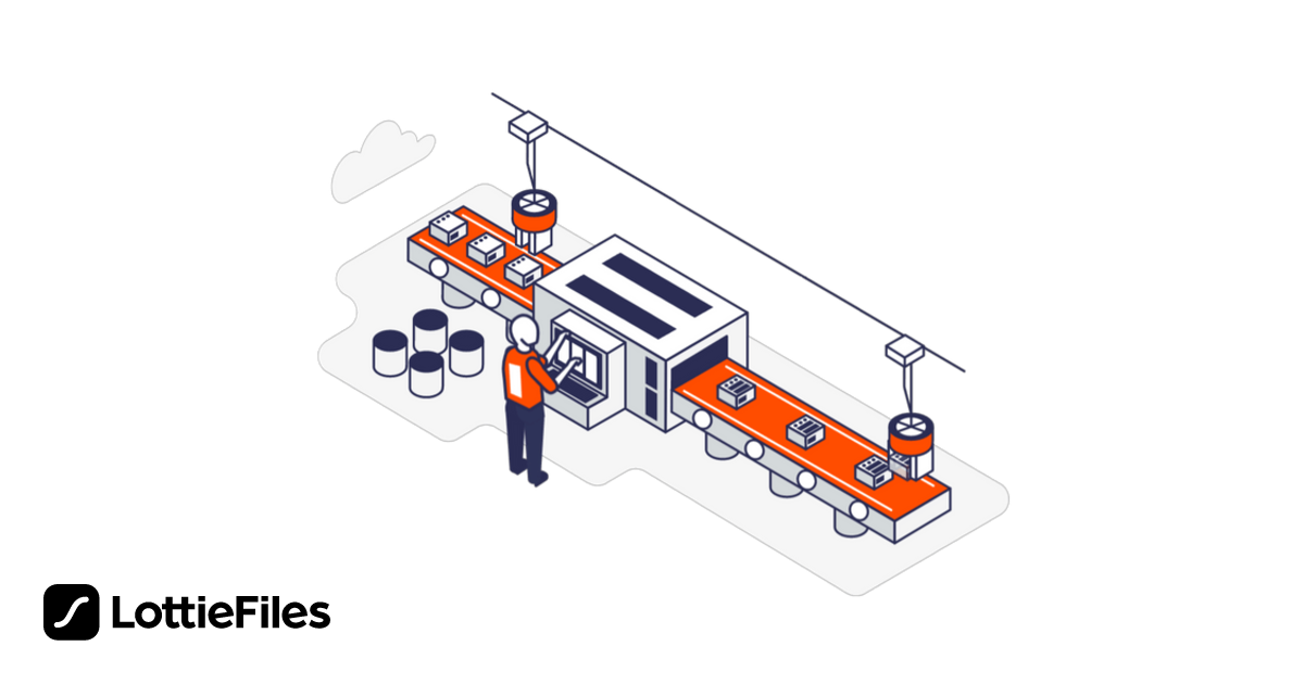 Free Manufacturing Industry Working Staff Animation by Abdul Latif ...