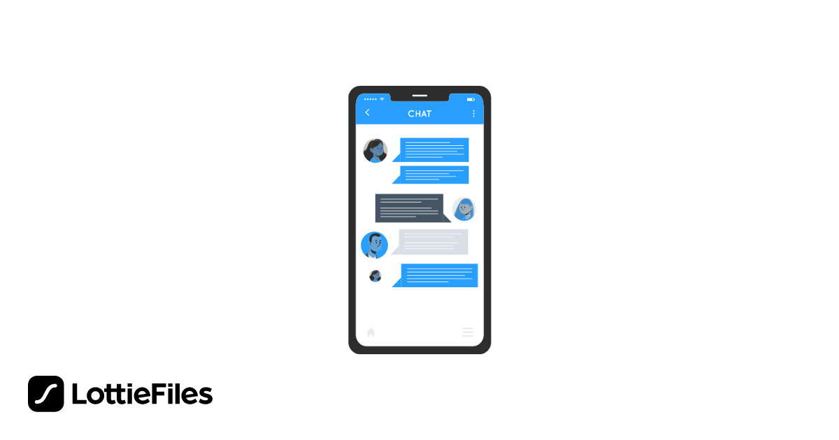 Free Animated phone blue Animation by Marian Van Broek | LottieFiles