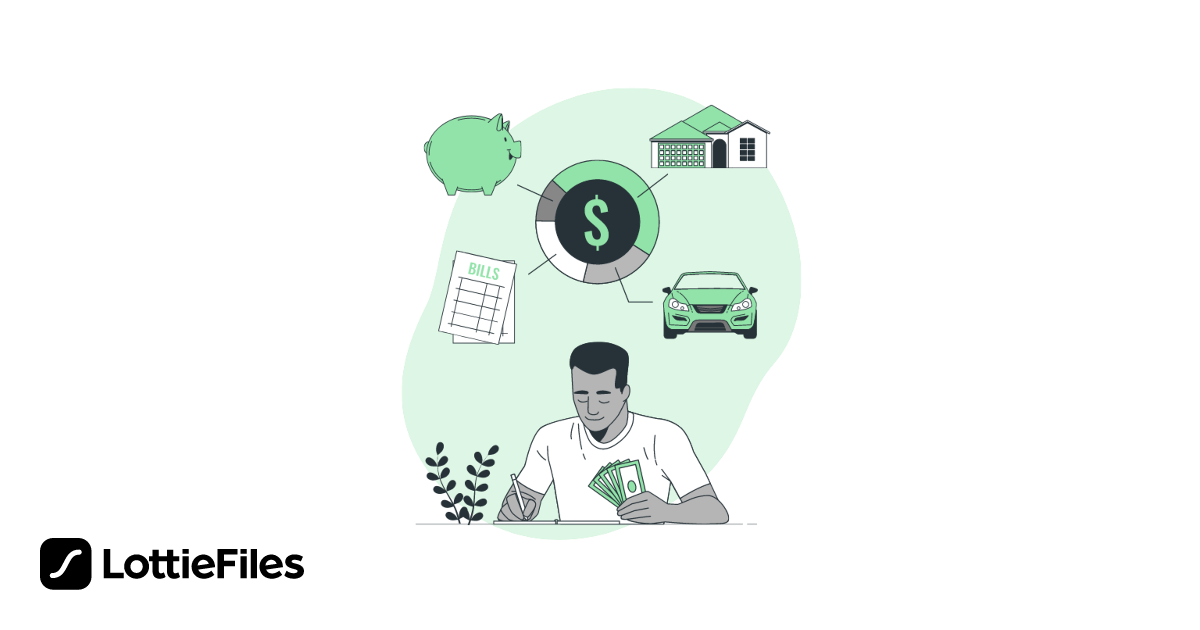 Free Manage Money Animation by Mahendra | LottieFiles