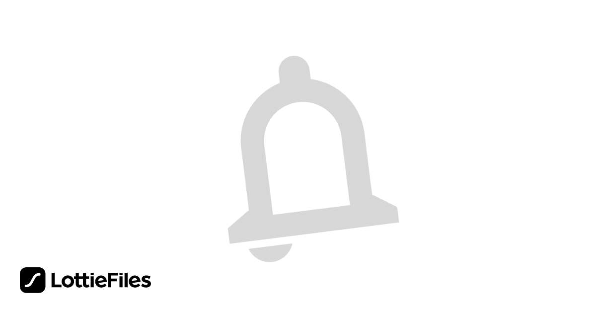 Free Bell ringing Animation by Татьяна Колинько | LottieFiles