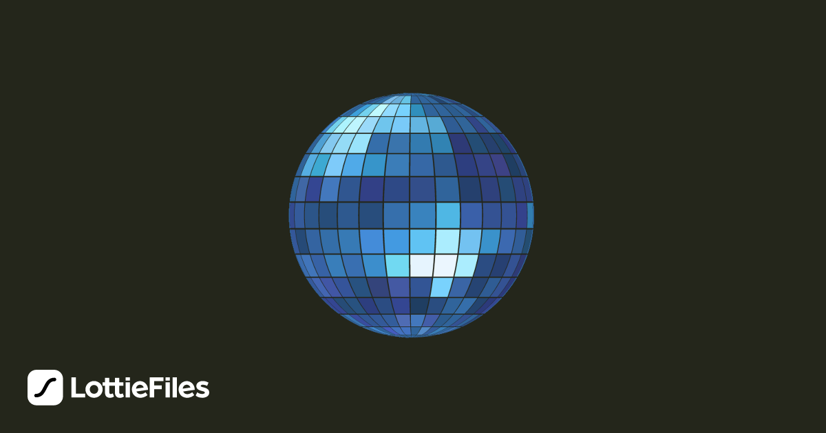Free Discoball Animation by Yevhenii | LottieFiles
