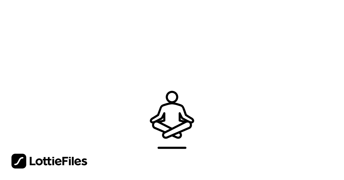 Free Meditation Animation by Михаил Воронов | LottieFiles