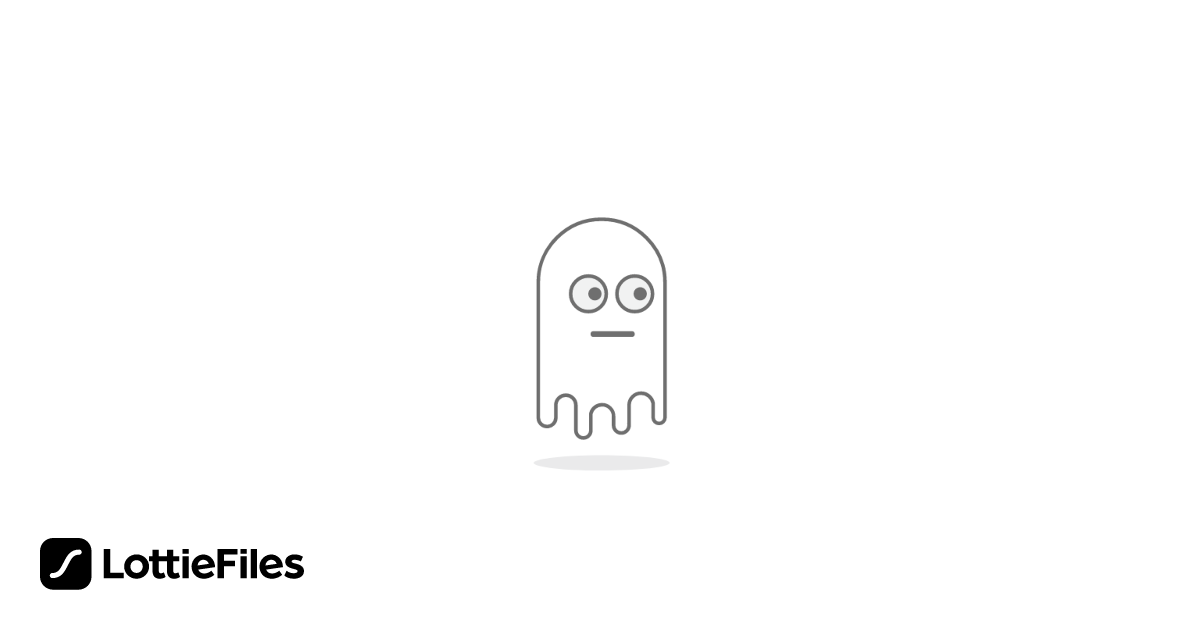 Free empty ghost Animation by naiandersonbruno | LottieFiles