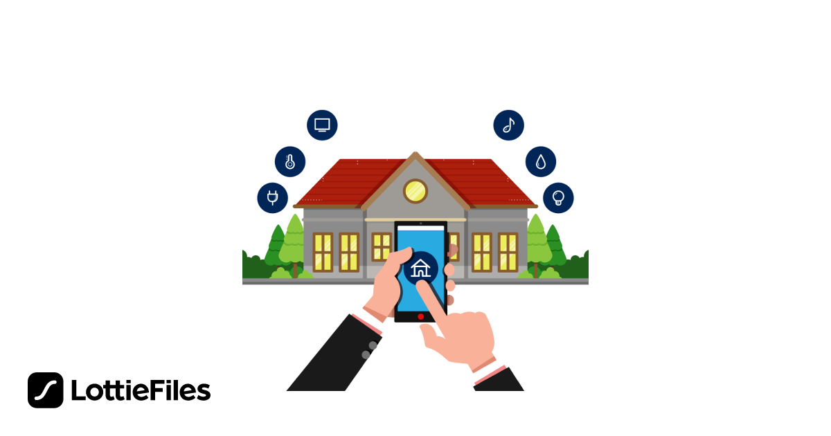 Free smart home animation 2 Animation by Jorge | LottieFiles
