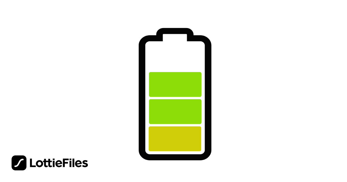 Free Battery Charging animation Animation by Furba Gurung | LottieFiles