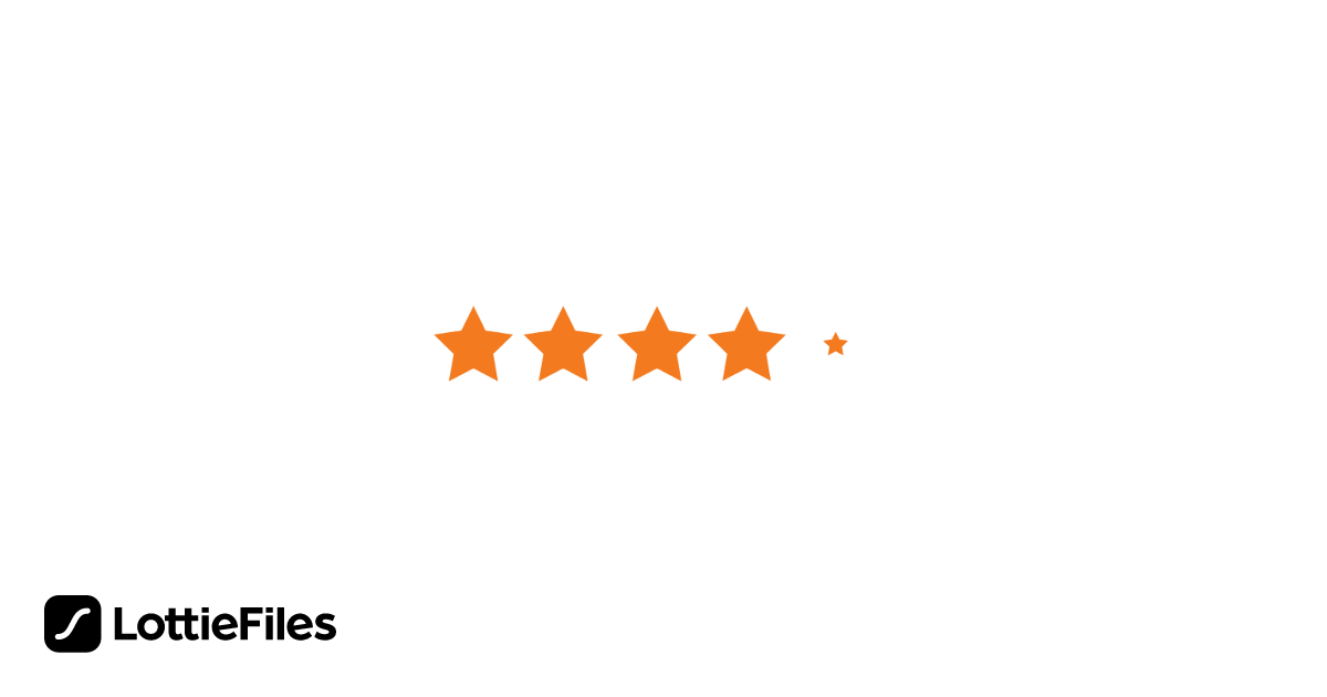 Free Review Stars Animation by Jonathan | LottieFiles