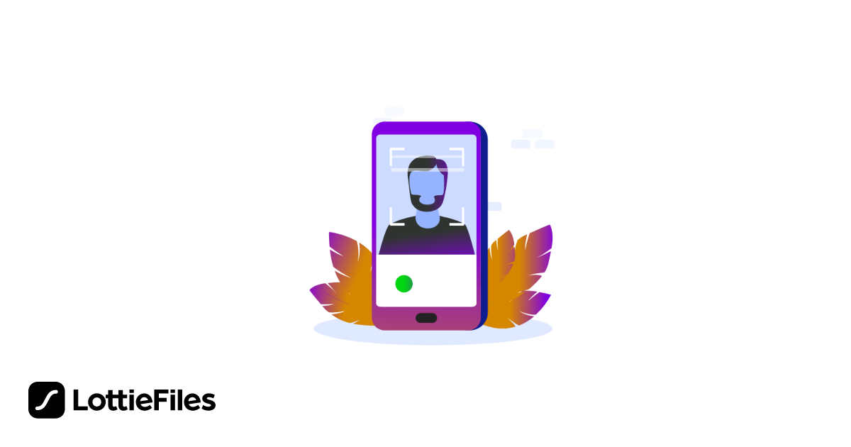 Free Face Unlock Phone Animation by Sheikh Sohel | LottieFiles