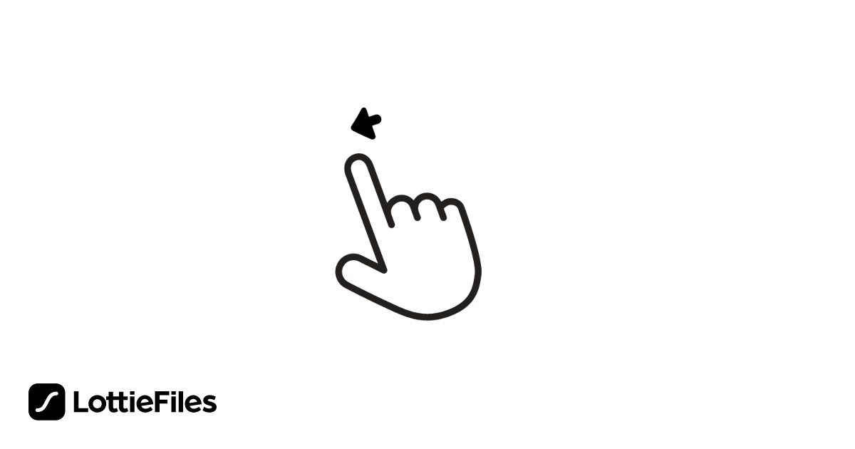 Free Swipe Left Animation by Keren Kastro | LottieFiles