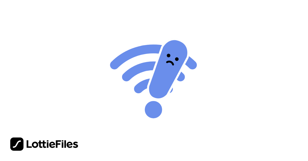 Free no internet Animation by sanjeev pabbati | LottieFiles