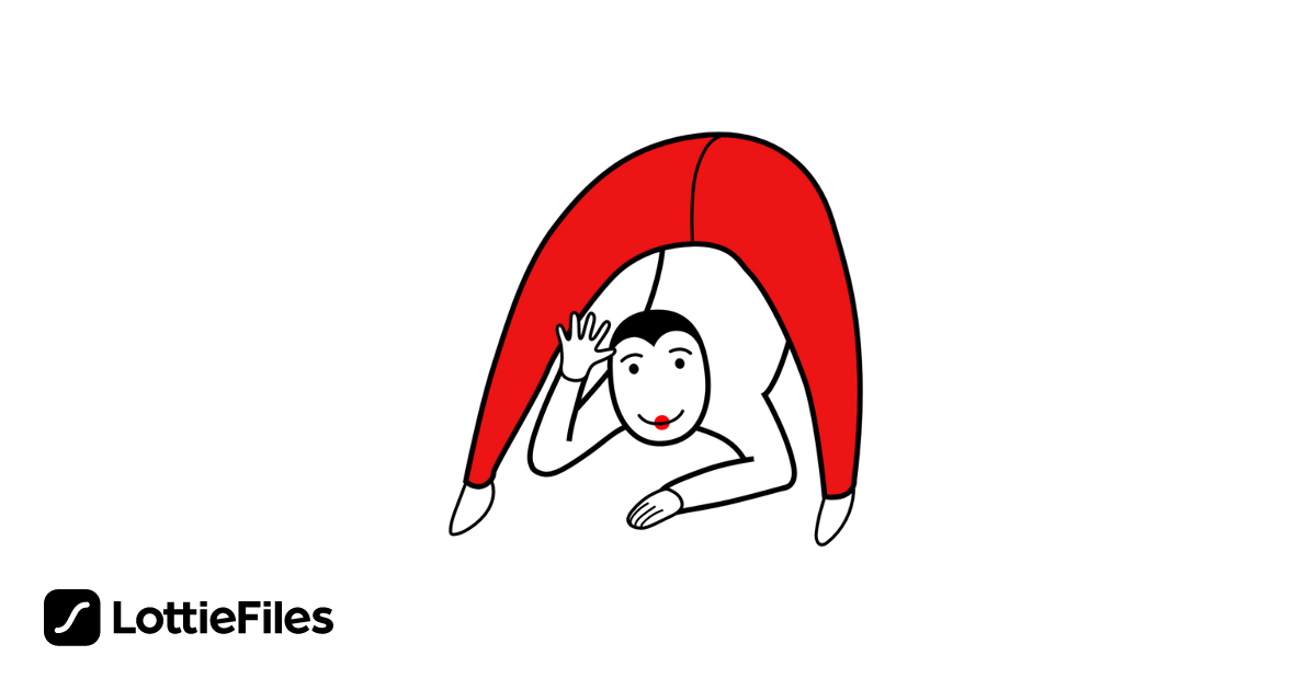 Free Acrobat waving Animation by Anna | LottieFiles