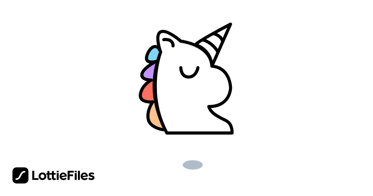 Free Loading Unicorn Animation by Emily Zhou | LottieFiles