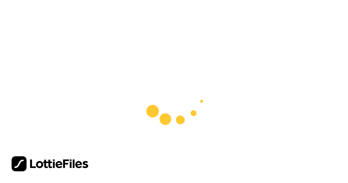 Free Loading Dots In Yellow Animation by Siyuan Qiu | LottieFiles