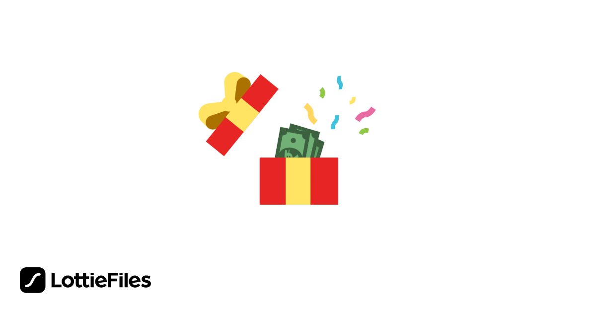 Free Money GIFt Animation by Sahil Chawla | LottieFiles
