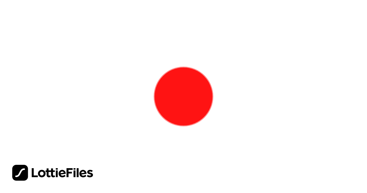 Free Red Blink with Pulse Animation by pixAndroid | LottieFiles
