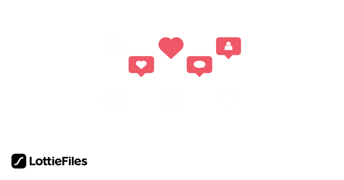 Free Instagram Icons Animation by UBT umad | LottieFiles