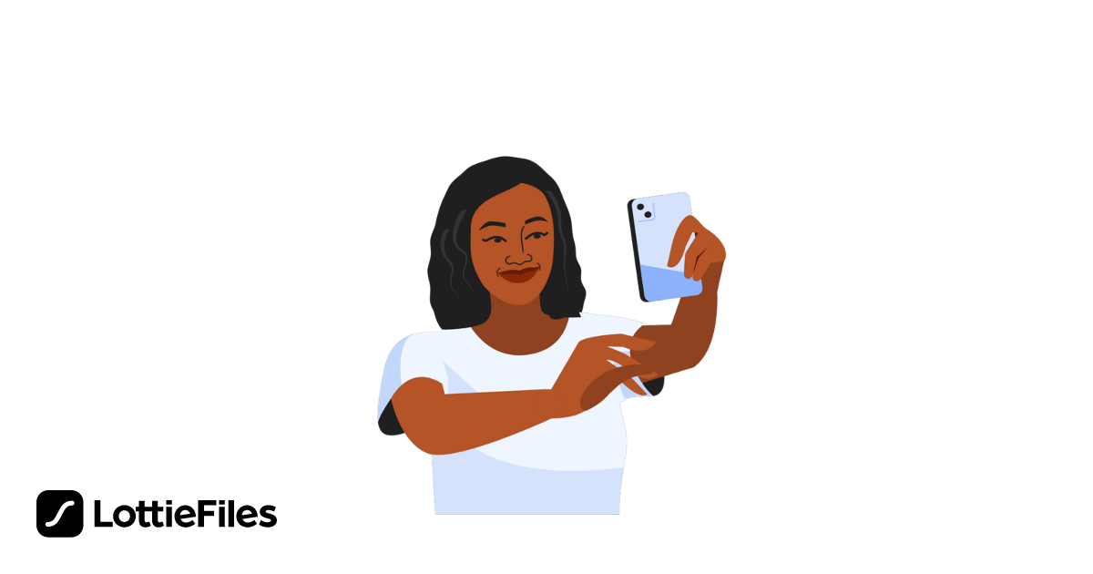 Free selfie taking loader Animation by Plain | LottieFiles