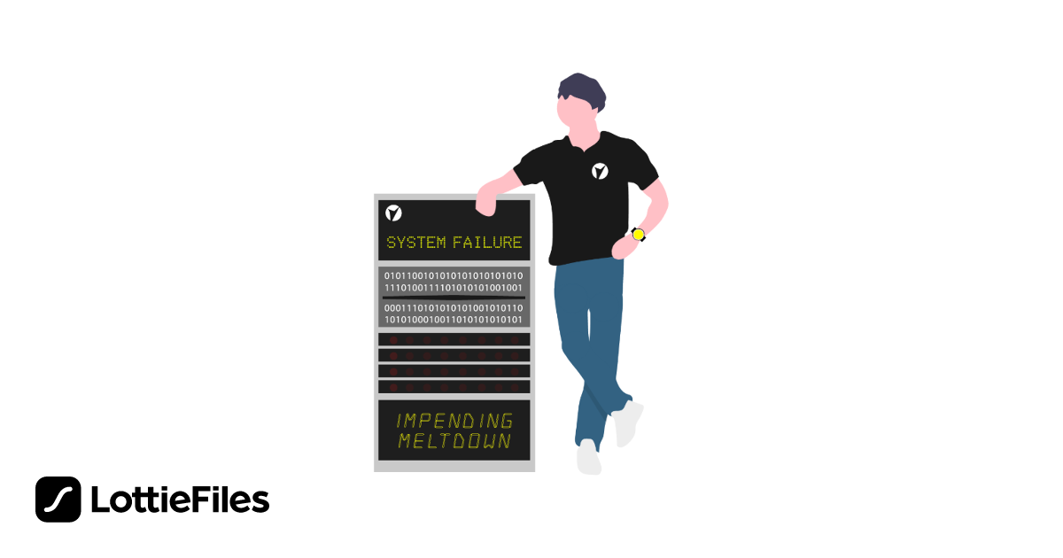 Free Computer Engineer Animation by david | LottieFiles