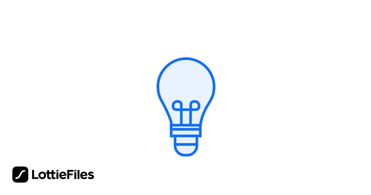 Free lightbulb Animation by Jaedster | LottieFiles