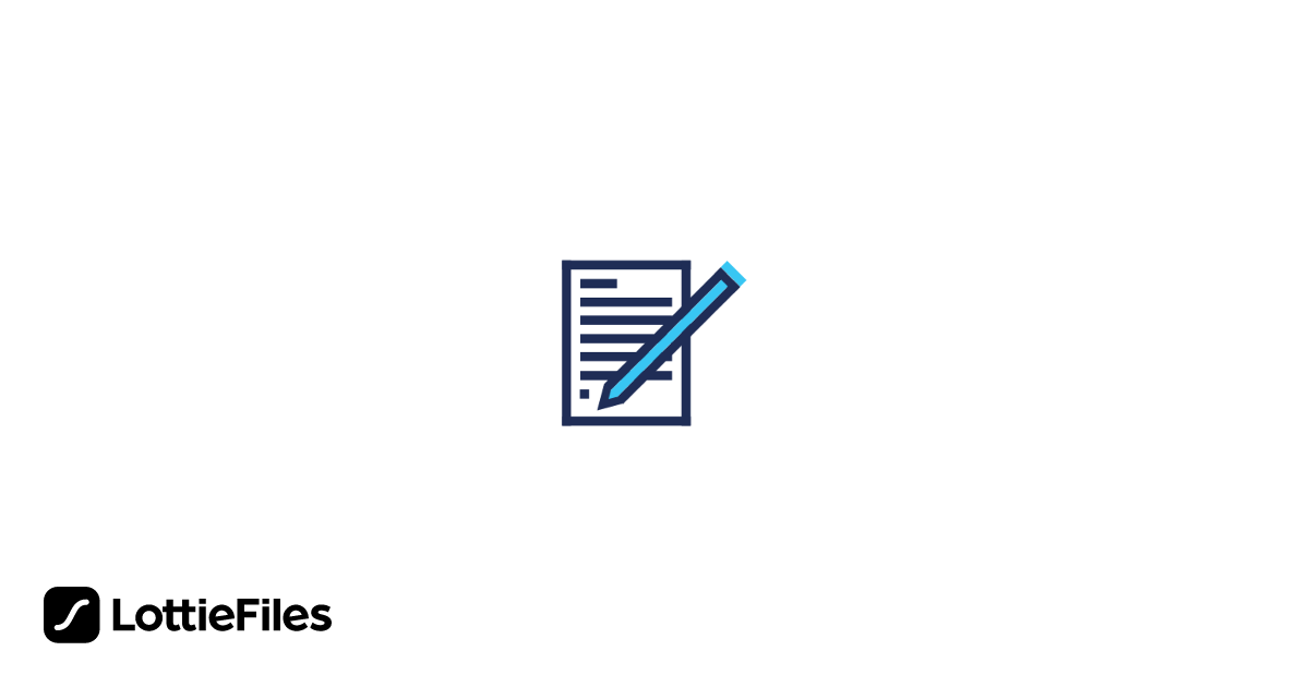 Free Notes Animation by Petr Slobodzian | LottieFiles
