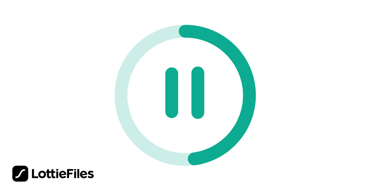 Free Pause Animation by Lilian | LottieFiles