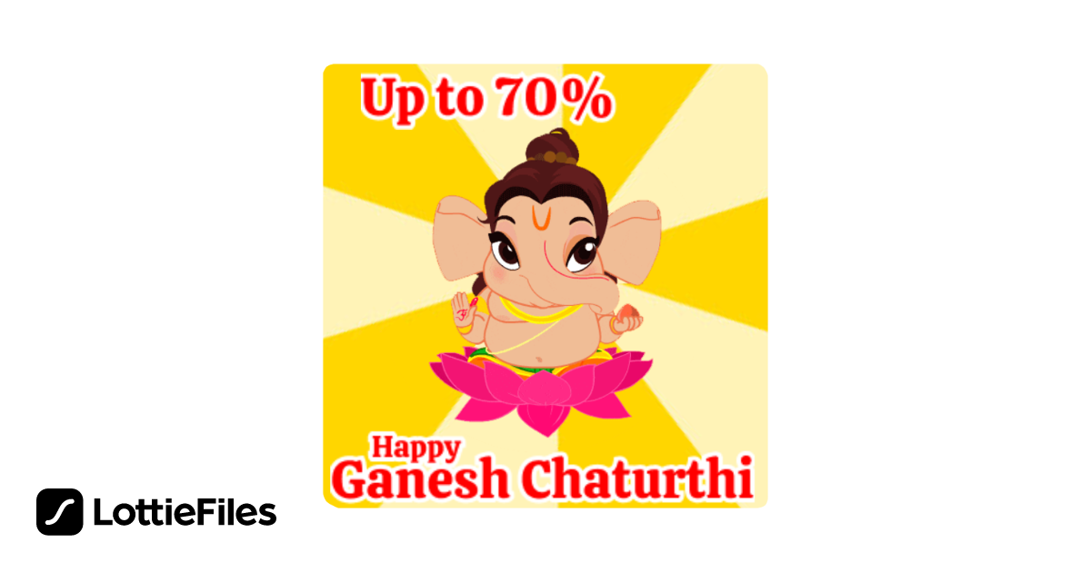 Free Ganesh Chaturthi Animation Gif Animation by mukesh kumar | LottieFiles