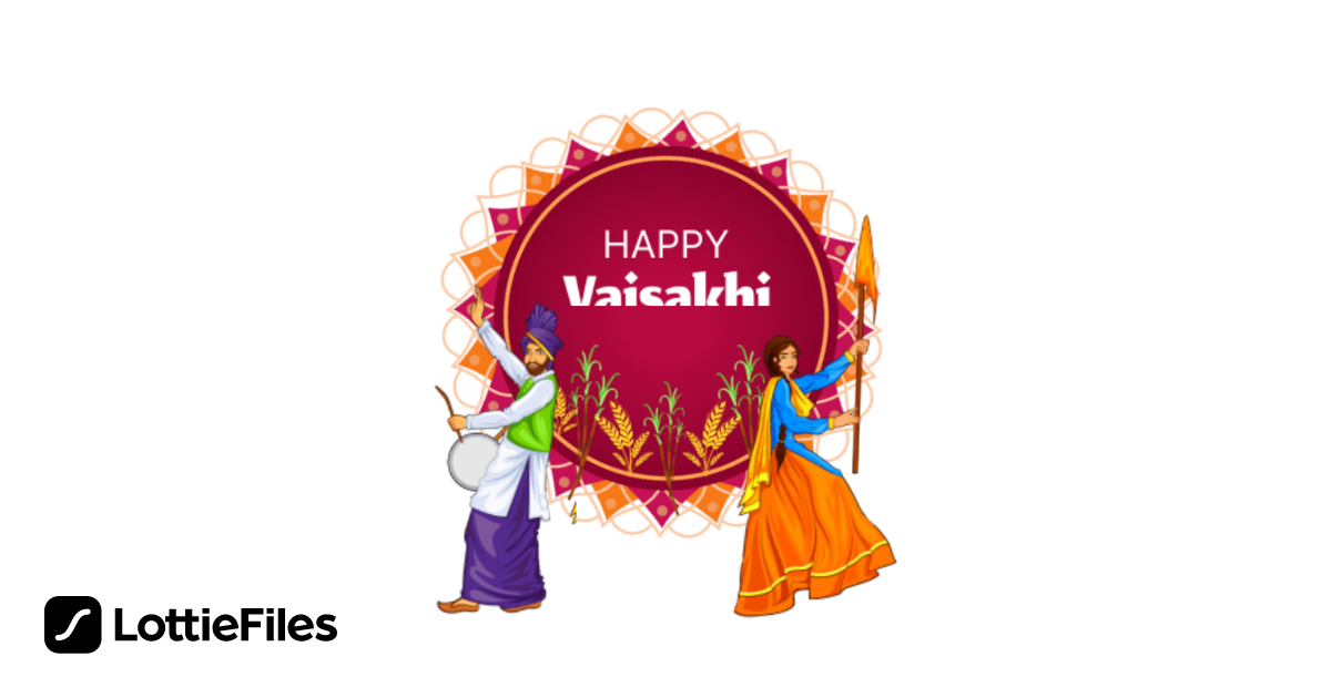 Free Vaisakhi Gif Animation by mukesh kumar | LottieFiles