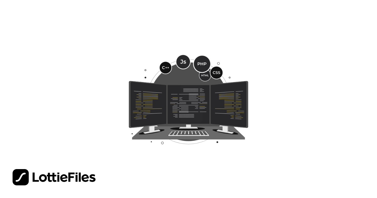 Free Web developer Animation by Abdel | LottieFiles