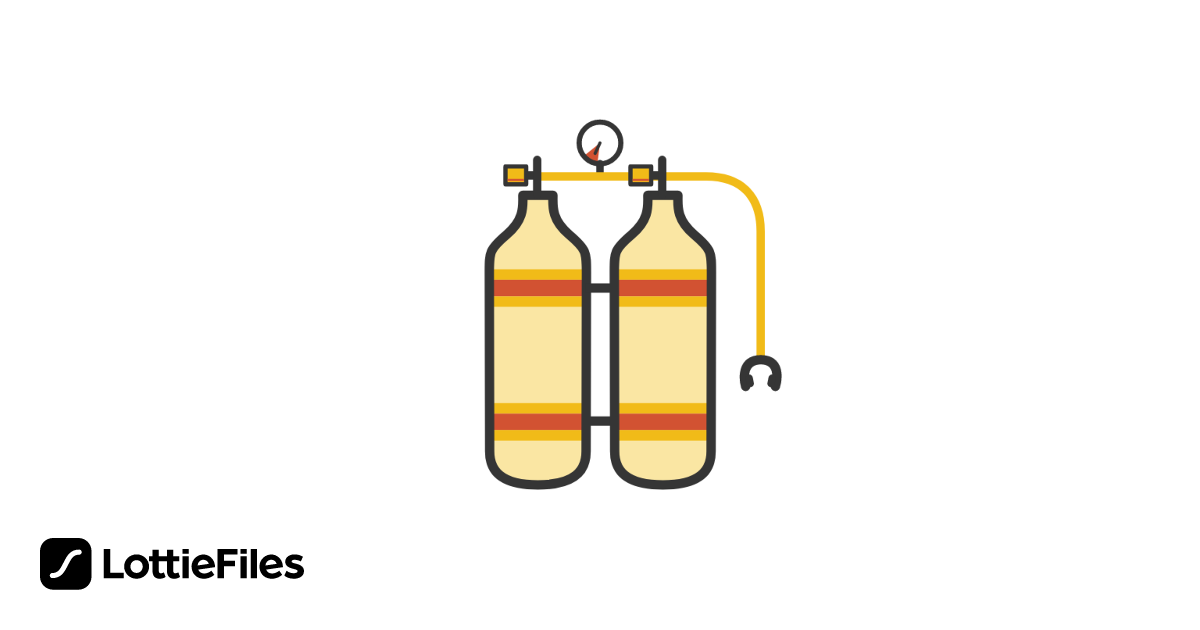 Free Scuba Diving Tank Animation by Sarah Marcant | LottieFiles