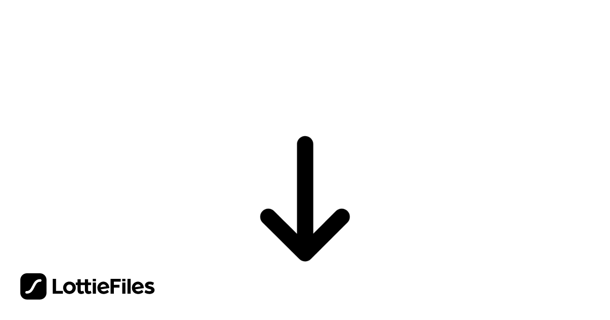 Free Down Arrow Animated Animation by SM | LottieFiles