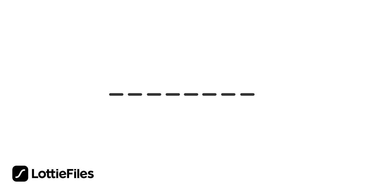 Free Line Doted Animation by Faizul Hassan | LottieFiles