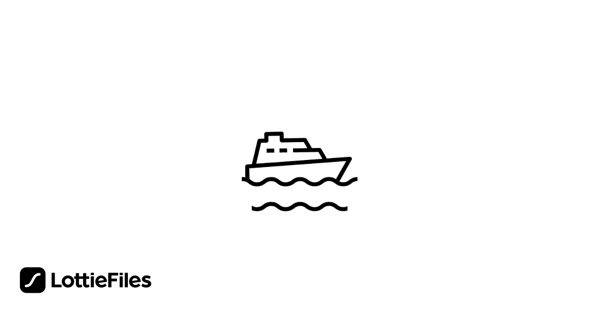 Free Ship Animation by Mansoor Qazi | LottieFiles