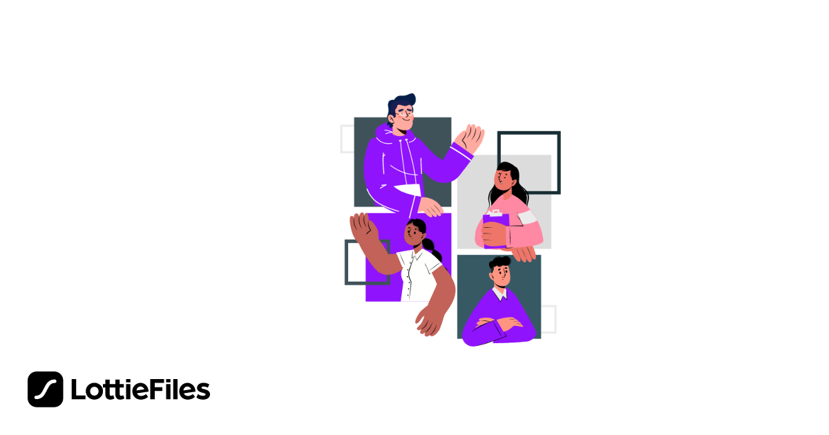 Free team Animation by Leonardo Morais | LottieFiles