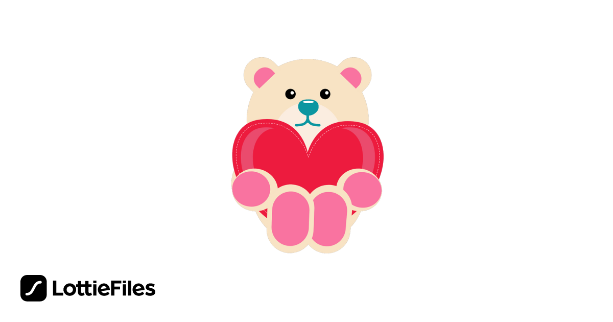 Free Teddy Bear Animation by Bashir | LottieFiles