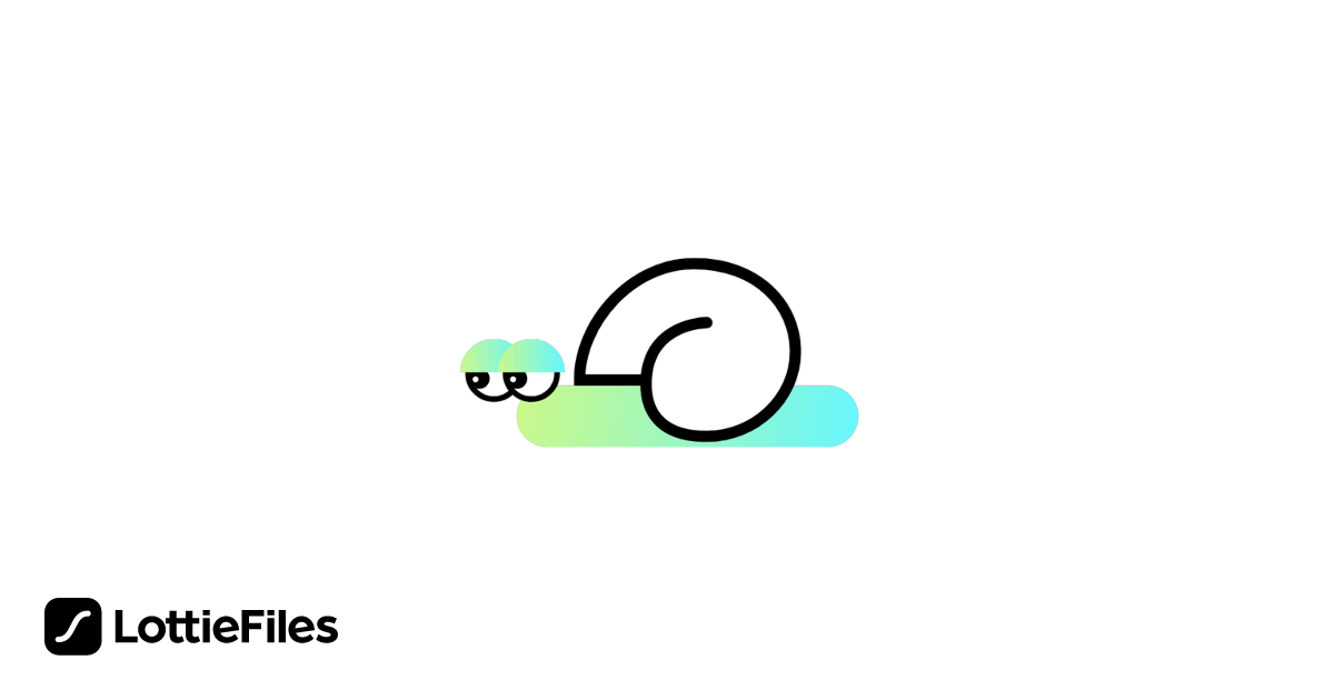 Free Speedy Snail Animation by NickJacoy | LottieFiles