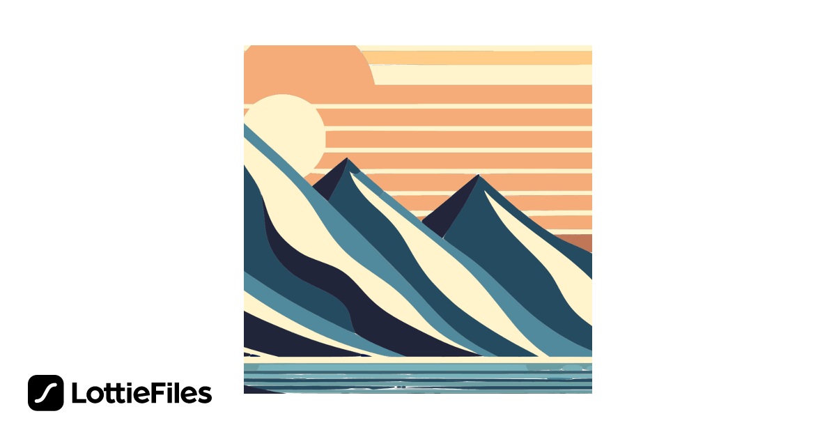 Free Mountains Animation by samarth | LottieFiles