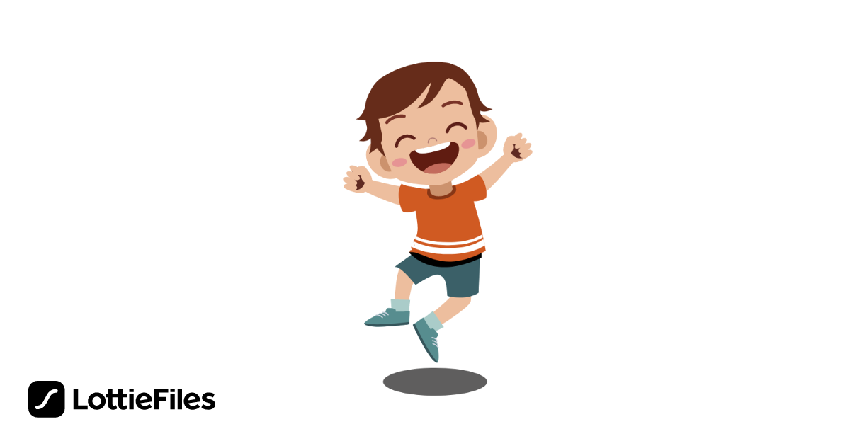 Free Happy boy Animation by Катерина Скобєлєва | LottieFiles