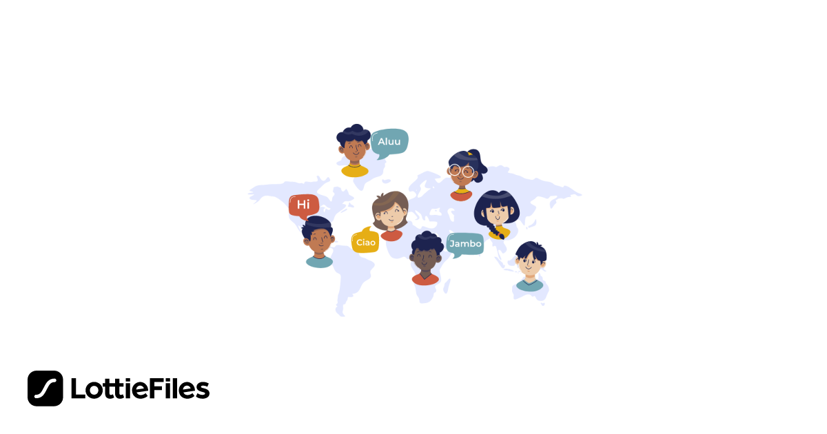 Free Translation Language Animation by Rohail | LottieFiles